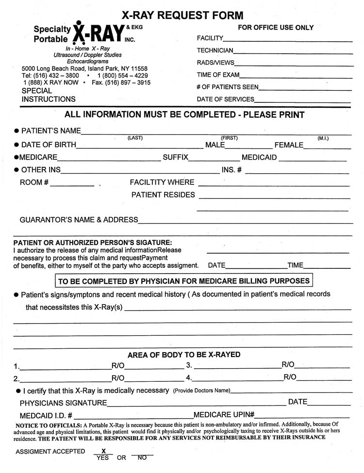 XRAYATHOME.com - Full Service Portable X-Ray Company